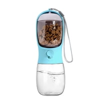 2 in 1 Camping Pet Water Bottle Portable Dog Cat Outdoor Drinking ...