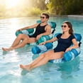 Fanruina 1/2 Pack Leaf Inflatable Pool Lounge Chair for Adults ...