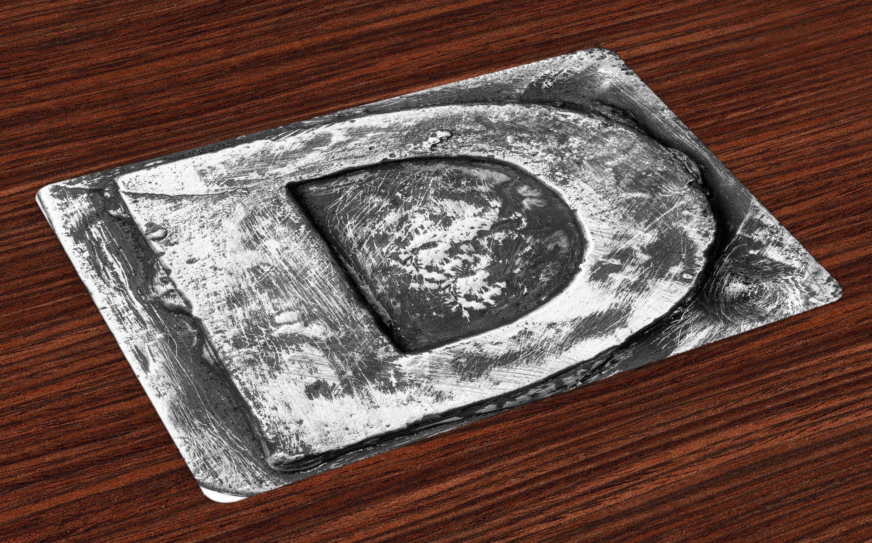 Ambesonne Letter D Place Mats Set of 4, Alphabet Character Art ...