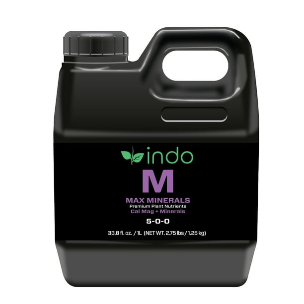 Indo MAX Nutrients - MAX Minerals Cal-Mag + (1L): Calcium, Magnesium ...