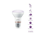 Philips Smart Wi-Fi Connected LED 45-Watt R20 Light Bulb, Frosted Color ...