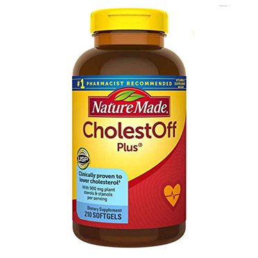 Nature Made CholestOFF Plus, 210 Softgels - Walmart.com