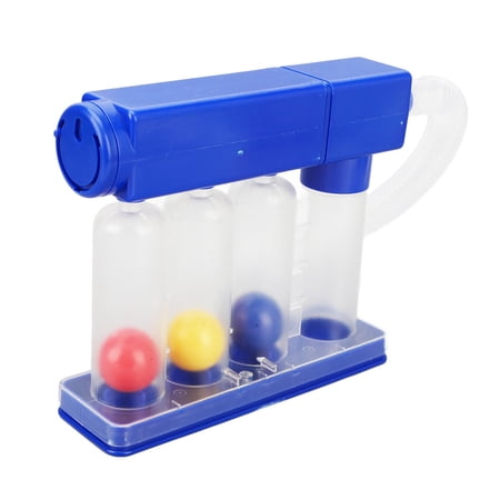 Deep Breathing Exerciser, 600cc To 1200cc 3 Color Coded Balls Breath ...
