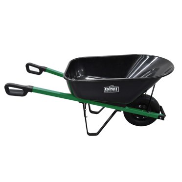 Expert Gardener 4 Cu. ft. Wheelbarrow Steel Tray (EG13-402-005-01 ...