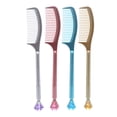 Amketima 2 in 1 Diamond Comb Gel Pen 0.5mm Fine Point, Black Ink ...