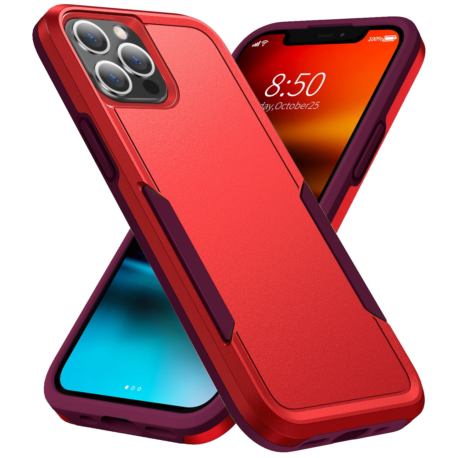 Feishell Case Fit for iPhone 13 Pro Max 6.7 inch,Military Grade ...