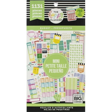 Happy Planner Sticker Value Pack-Vintage Botanical, 457/Pkg - Walmart.com