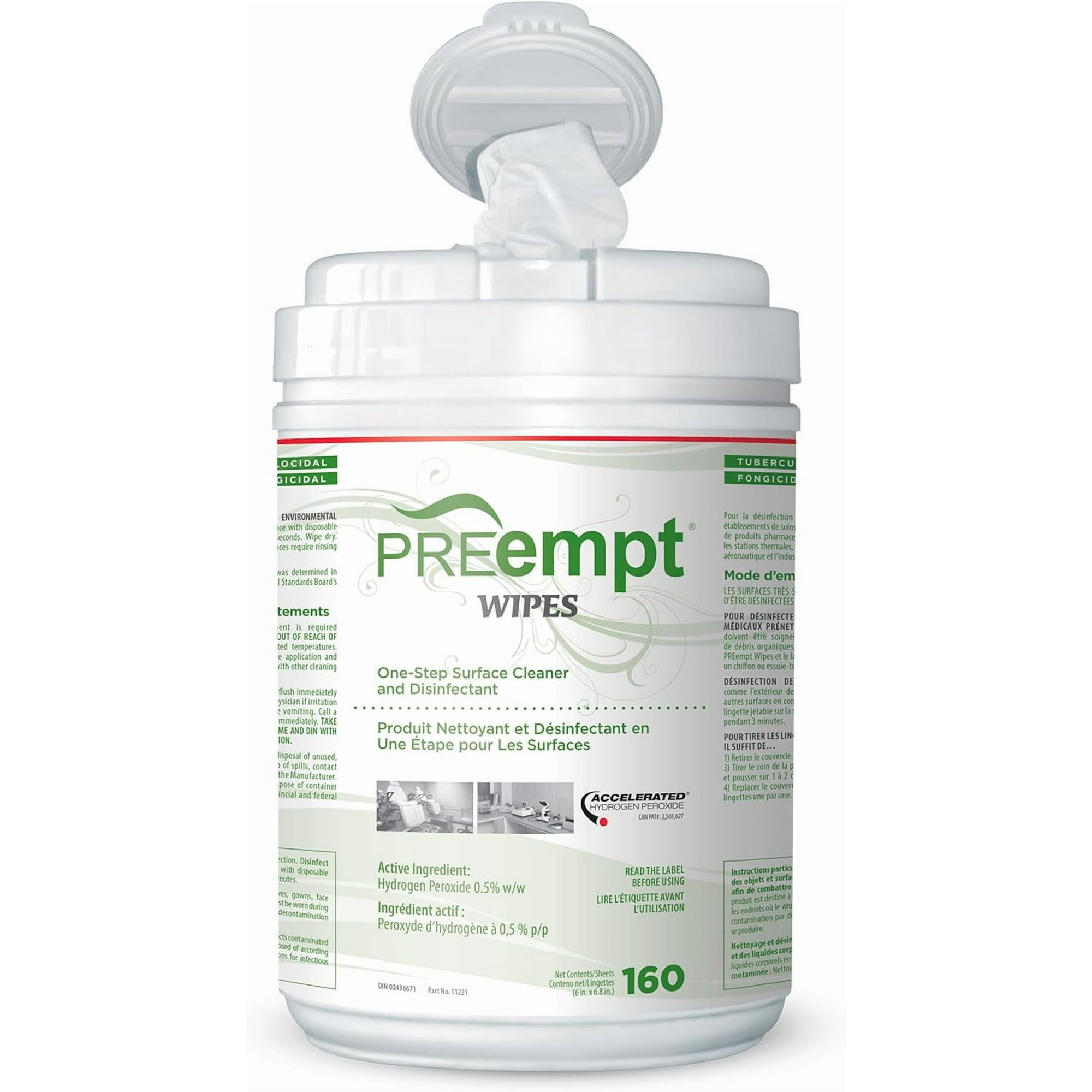 Click here for Preempt Wipes 160 Count prices