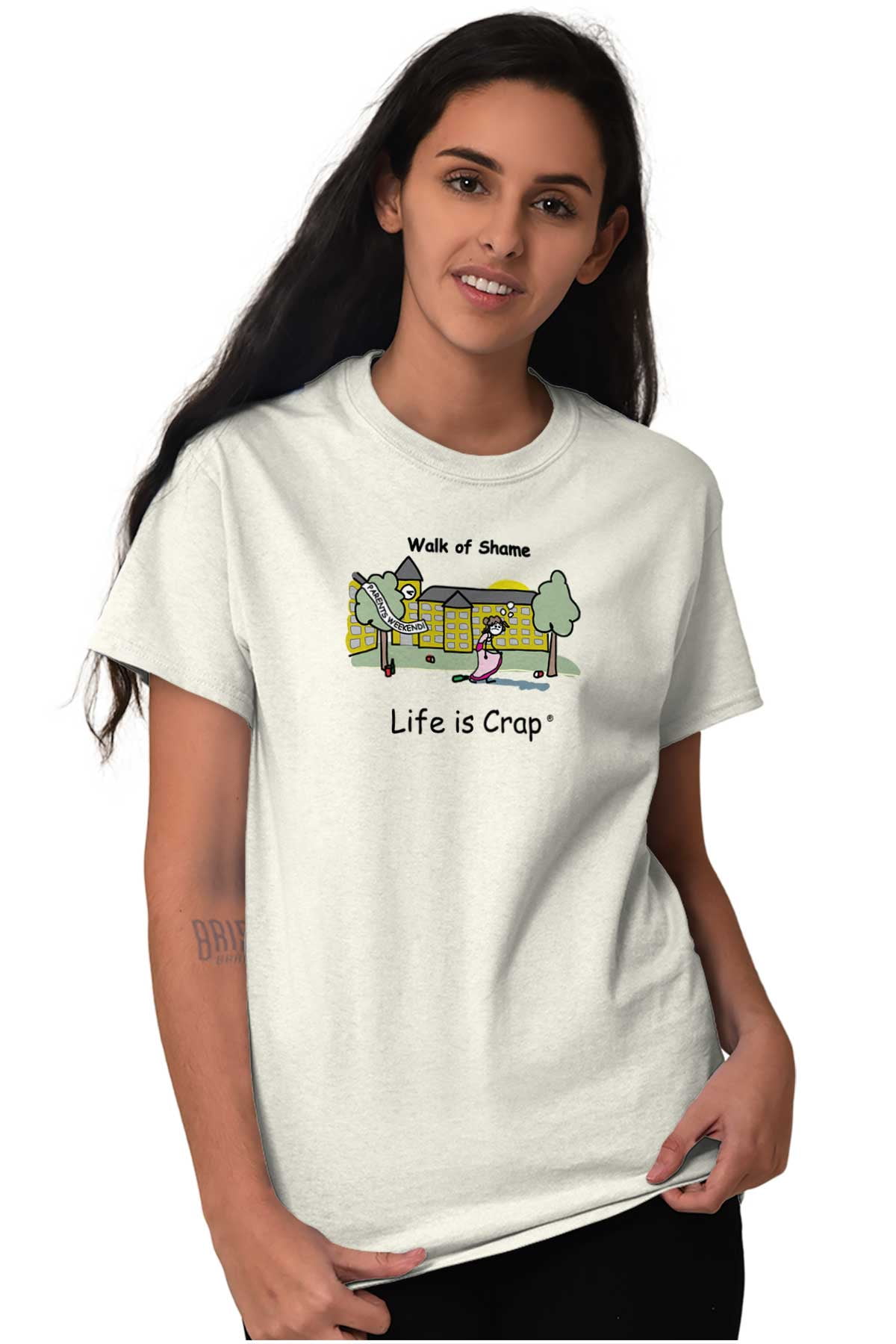 Life Is Crap Ladies TShirts Tees T For Women Life is Crap Mom Walk of ...