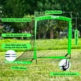 Ksports 4ft Green Soccer Goals with Size 4 Ball, Pump, 8 Cones and ...