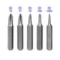 Bosisa 50Pcs Steel 28Mm Long Small Hex Y U Triangle Screwdriver Bits ...