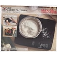 Taylor Expanded Platform Digital Kitchen Scale, Waterproof, 30 lb ...