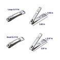 Japanese Stainless Steel Nail Clipper | Green Bell (Small G-1113 ...