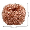 Copper Sponge Copper Scraper Copper Sponge For Kitchen Kitchen Cleaning ...