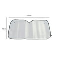 LADYGYM 2026 New 55*27 Inch Auto Folding Windshield Sun Visor Shade Car ...