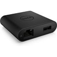 Dell Adapter USB Type C to HDMI/VGA/Ethernet/USB DA200 - Black ...