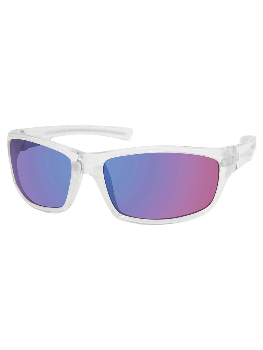 Harley-Davidson Men's Stripe Sunglasses, Crystal White Frames/Blue ...