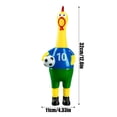 Indestructible Squeaky Dog Toy, Rubber Chicken, 12 In, Large Dog Toy ...
