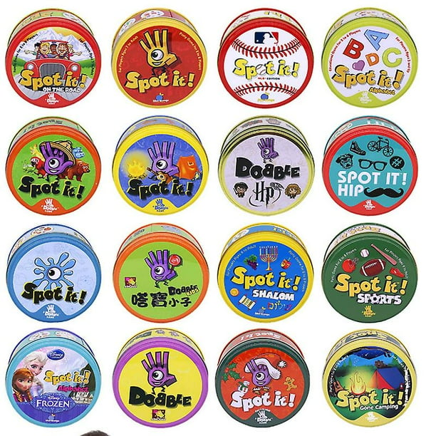 Spot It Game English Card Dobble Find The Difference Parent-child Party ...