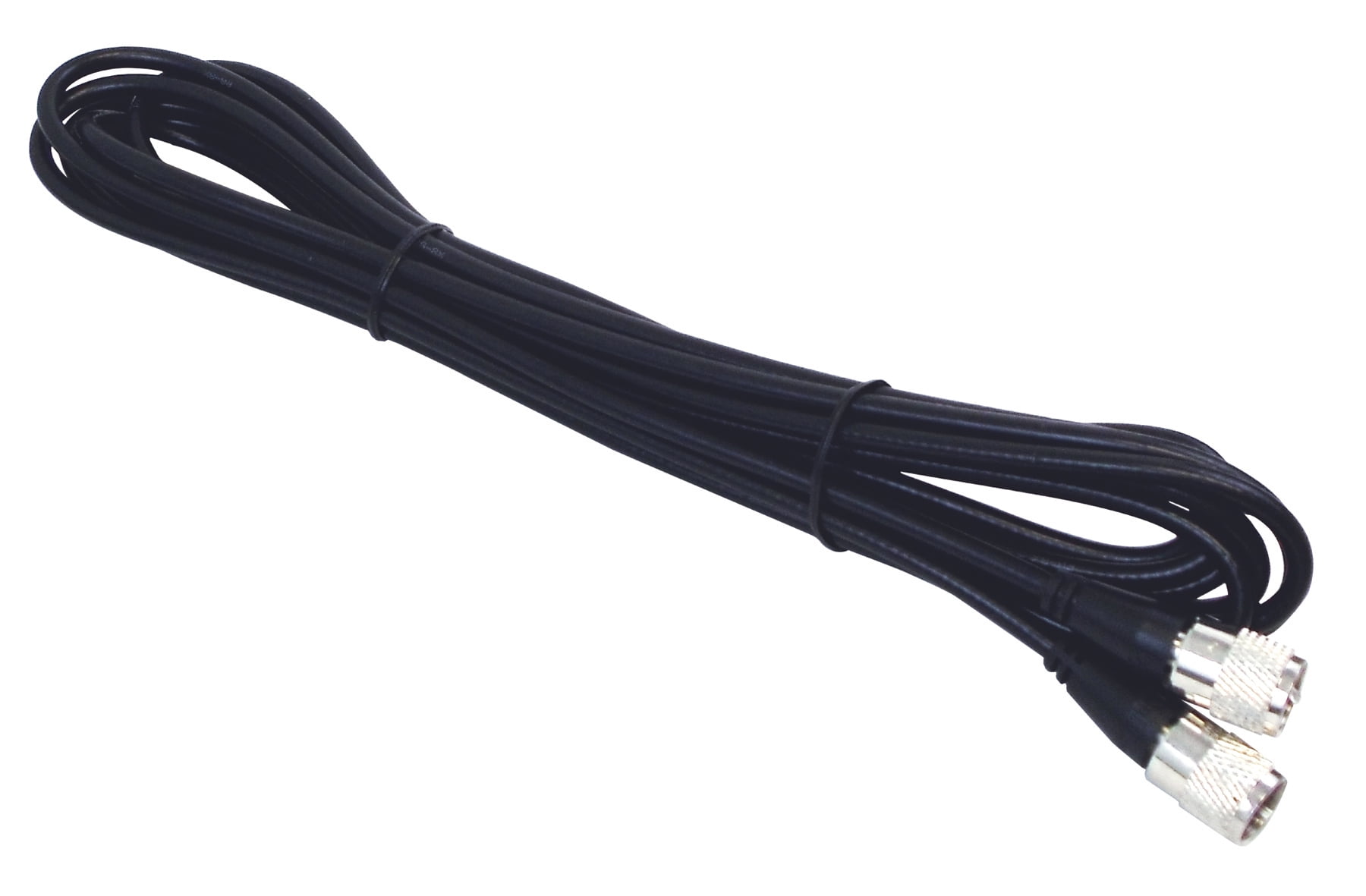 KALIBUR 25 FOOT BLACK RG8X COAX CABLE ASSEMBLY WITH MOLDED PL259 ...