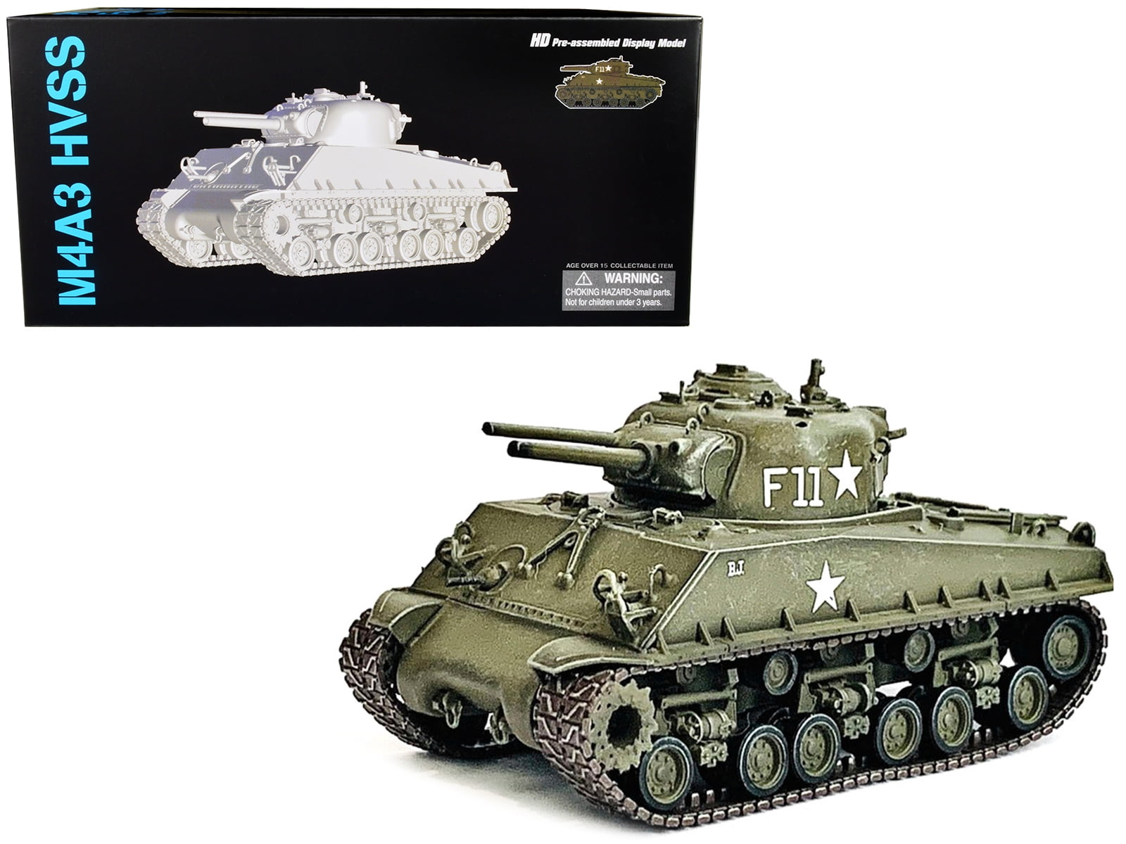 United States M4A3 HVSS POA-CWS-H5 Flamethrower Tank Olive Drab F11 ...