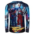 Henry Danger T Shirt 3D Printed Crewneck Graphic Long Sleeve Tees for ...