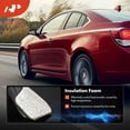 A-Premium Pair Front Inner Fenders Liner Splash Shield Set with ...