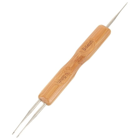 Versatile Dreadlock Crochet Needle Hook Set (0.5cm) with Single, Double ...