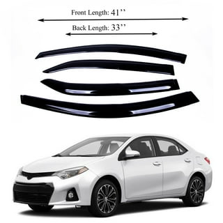 WellVisors Side Window Wind Deflector Visors - BMW 3 Series E36 Sedan ...