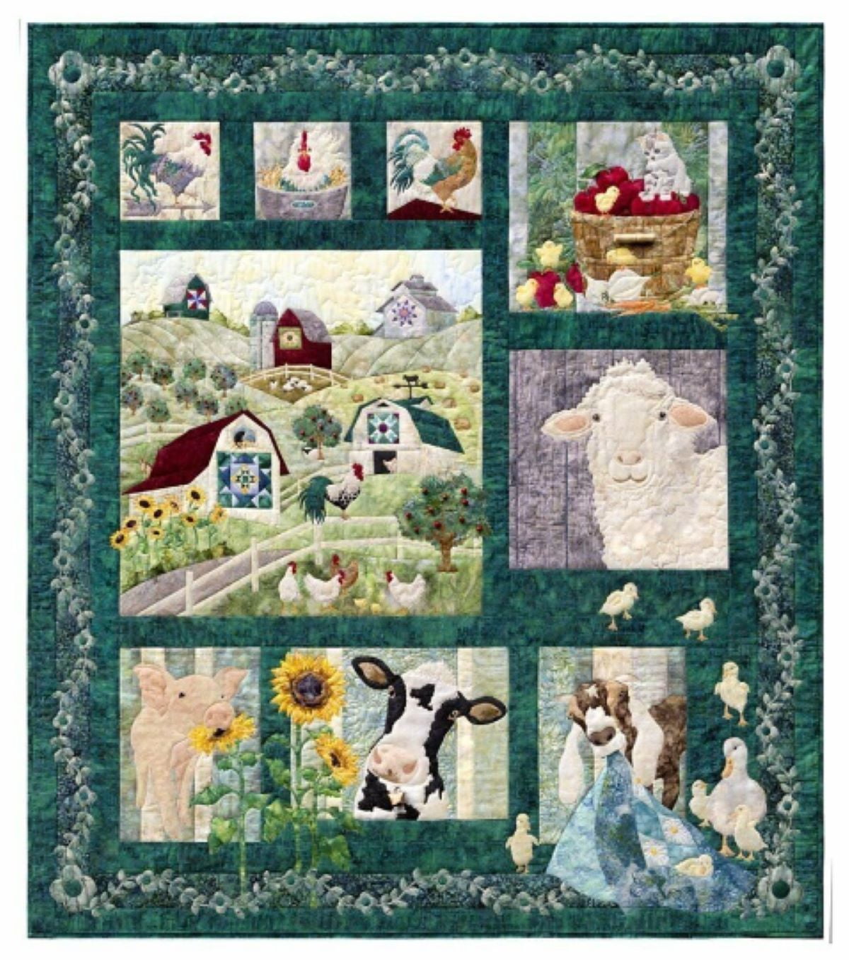 McKenna Ryan Pine Needles And on the Farm Complete 8 Patterns Set ...