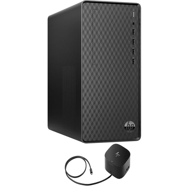 HP M01 F3214 Home/Business Desktop (AMD Ryzen 3 5300G 4-Core, AMD ...