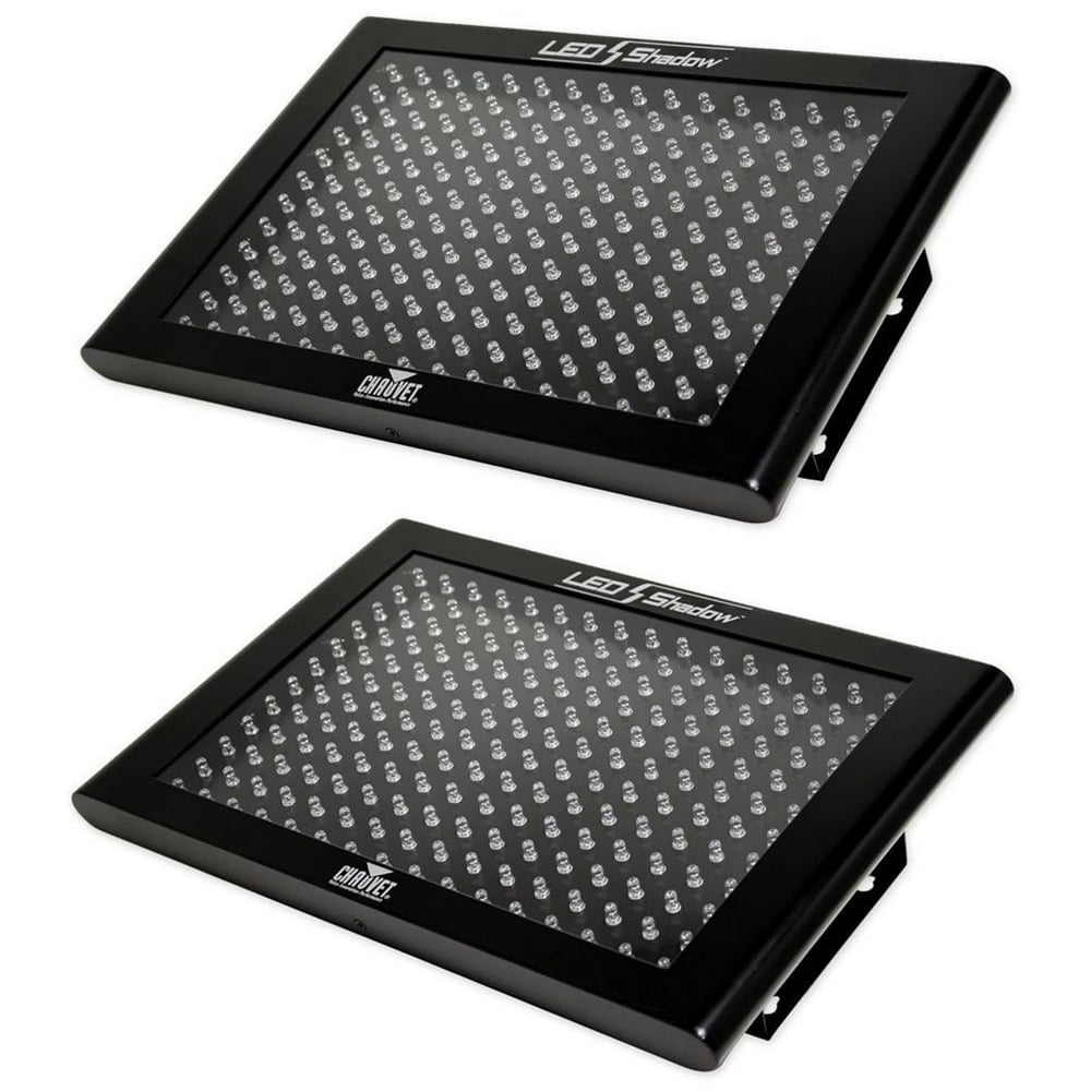 2 Chauvet LED SHADOW DJ / Club DMX 512 Blacklight Panels - Walmart.com ...