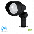 Hampton Bay Low-Voltage 20-Watt Equivalent Black Outdoor Integrated LED ...