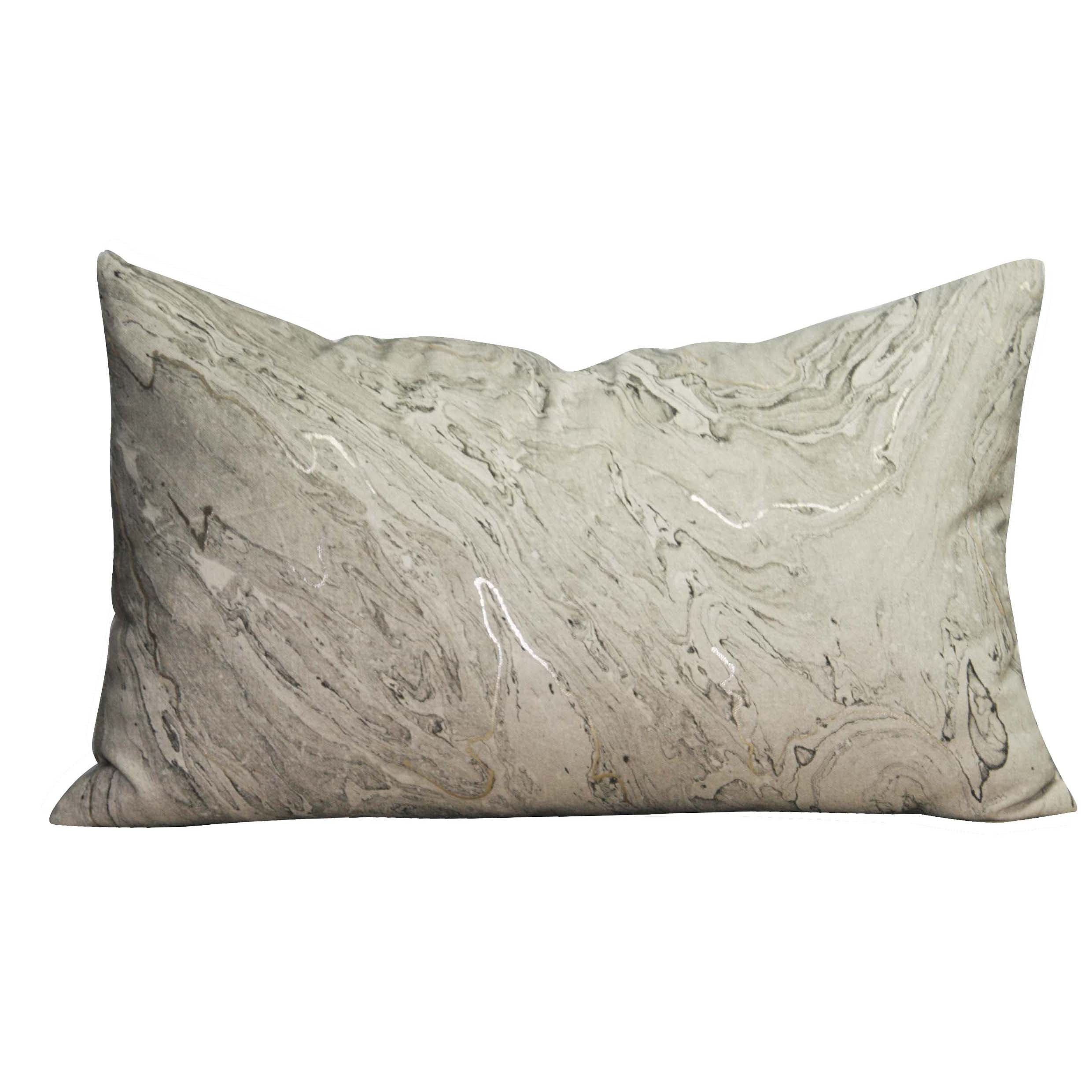 A&B Home Natural Marble Decorative Pillow - Walmart.com - Walmart.com
