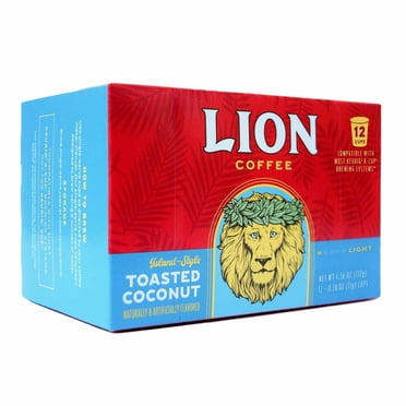Hawaii Coffee Lion Hawaiian Islands Coffee, 12 Ea - Walmart.com