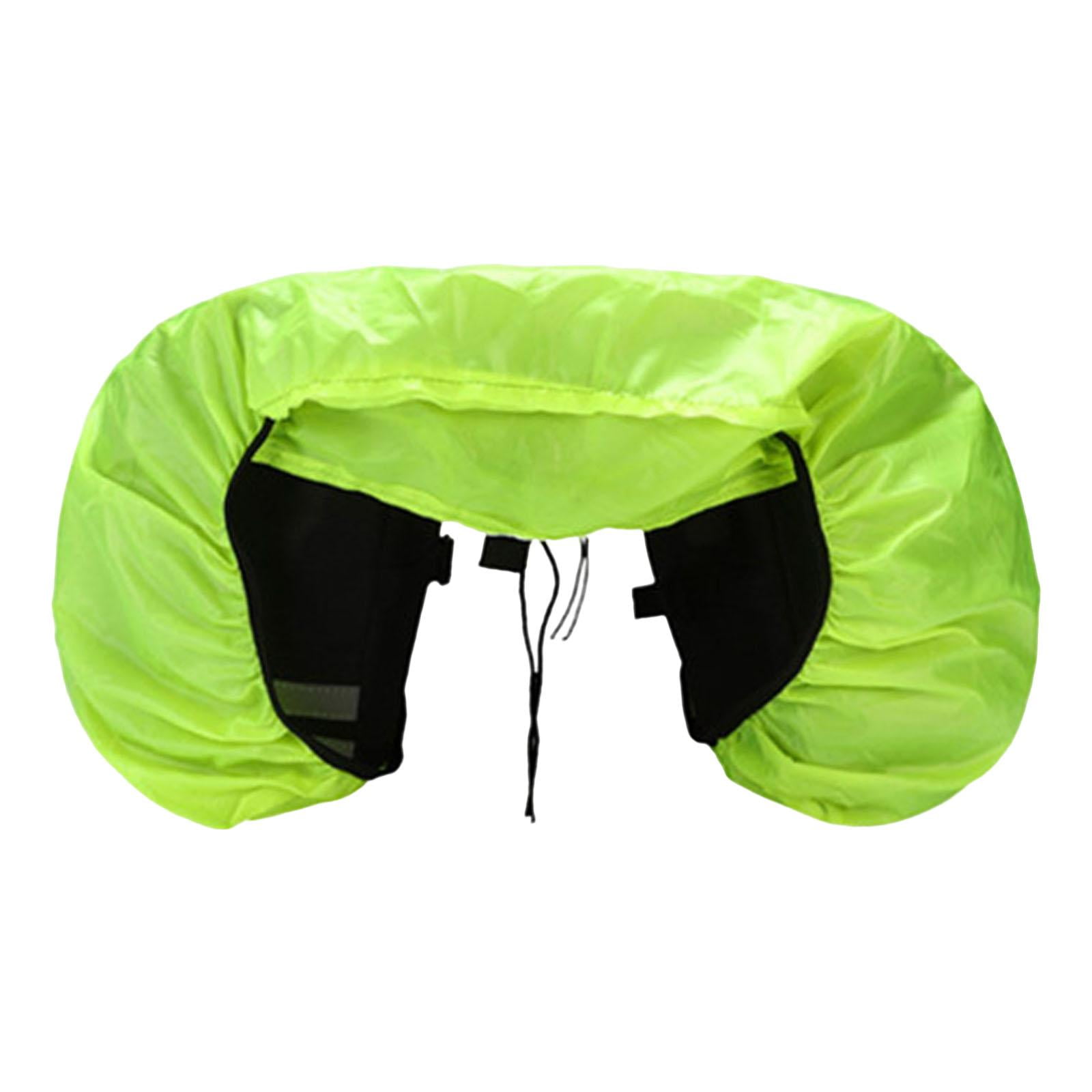 Foldable Bike Rear Rack Bag Rain Cover Backpack Raincoat Saddlebags ...