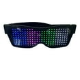 Meterk LED Glasses Customizable BT LED Glasses Colorful Light Glow ...