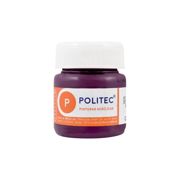 Pintura Acrilica Linea 300 30Ml Politec multicolor | Bodega Aurrera en ...