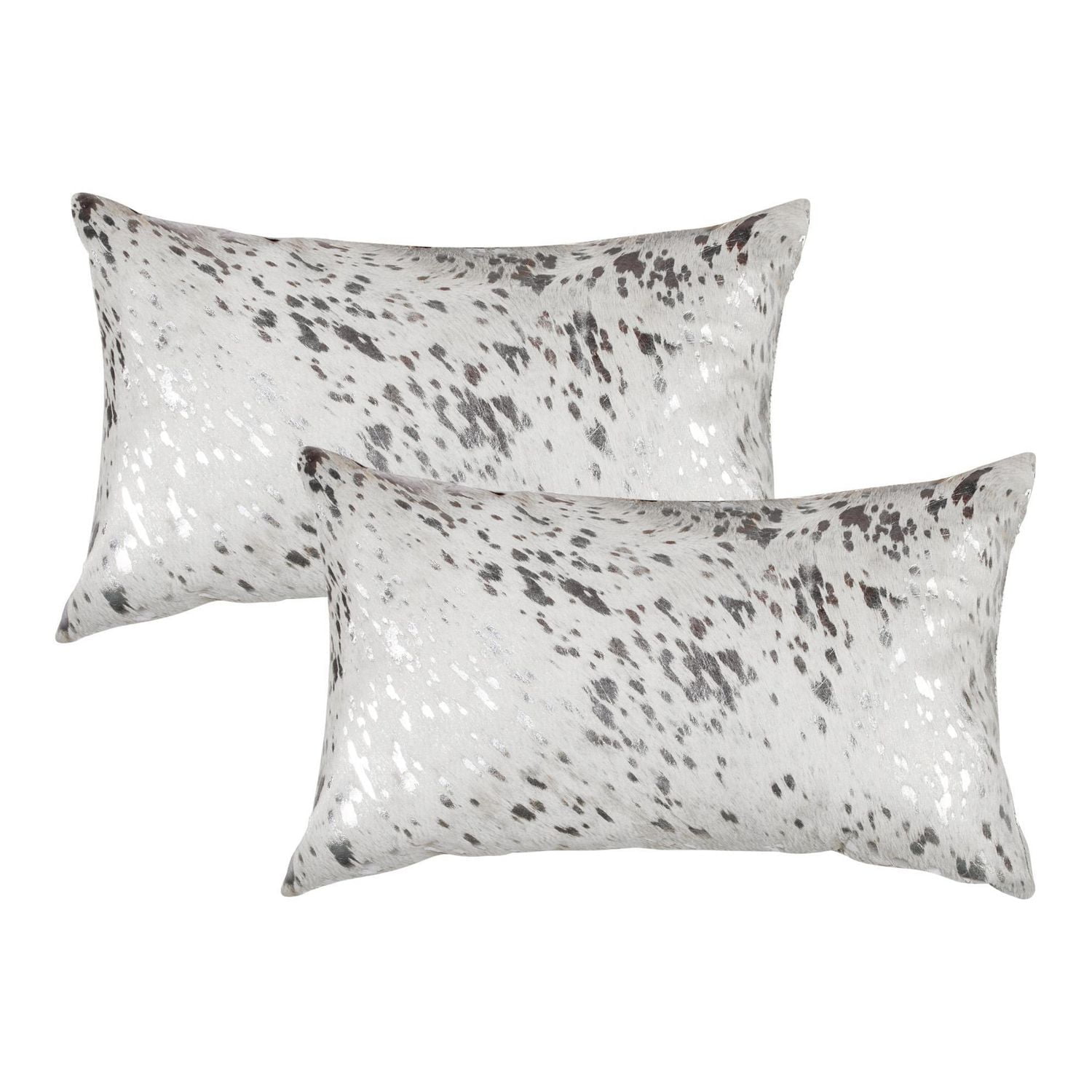 Click here for H-Natural Torino Scotland Cowhide Pillow 12X20 2-P... prices