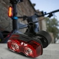 Ultra-Bright 2W Led Bike Tail Light 1000M Visibility 3 Flash Modes ...