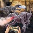 RC Dinosaur Toy 3D Eyes Lighting And Sound Simulation Walking ...