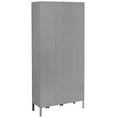 Global Industrial 254128GY 12 x 18 x 36 in. Double Tier Infinity Locker ...
