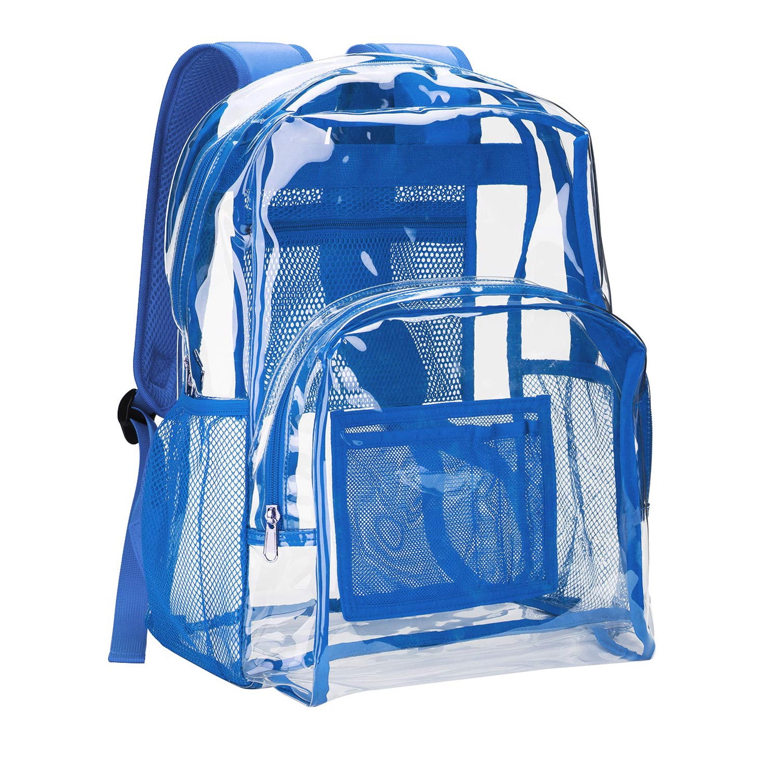 Clear Backpack Heavy Duty PVC Transparent Backpack with Reinforced ...
