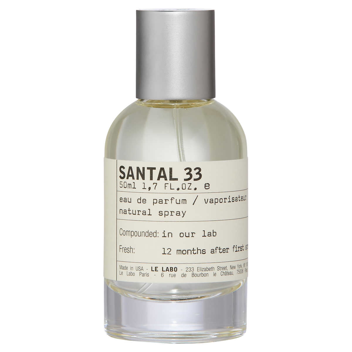 【ラッピング不可】 LE LABO 33 SANTAL ユニセックス - streamnews.be