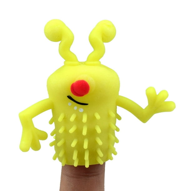 4Pcs/Set Random TPR Plastic Cute Finger Puppets Children Kids Finger ...