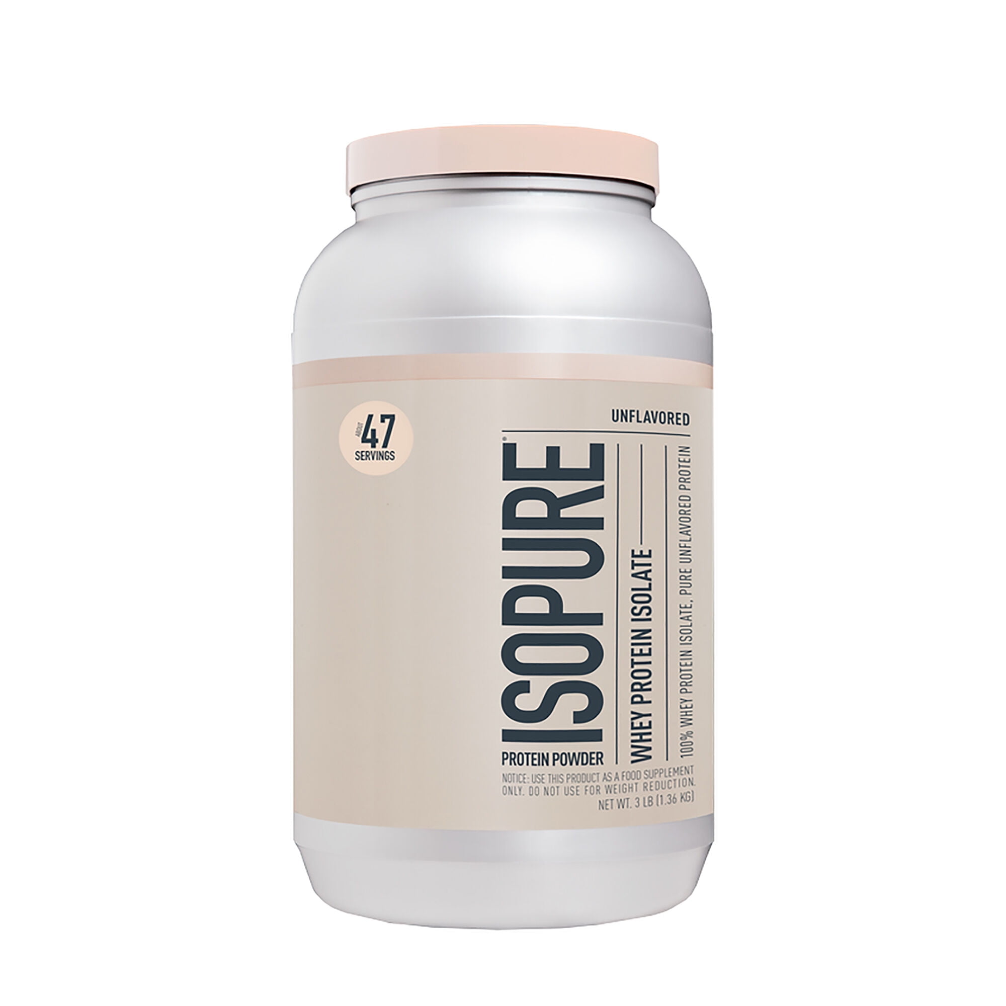 Isopure Whey Protein Isolate Unflavored 3 Lb ISOPURE SIN SABOR ZERO CARBS | Bodega Aurrera en línea