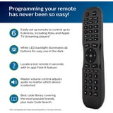 UltraPro 6-Device Universal TV Remote Control with Find It Feature ...