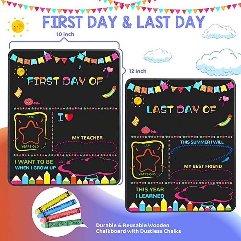 Blank School Chalkboard