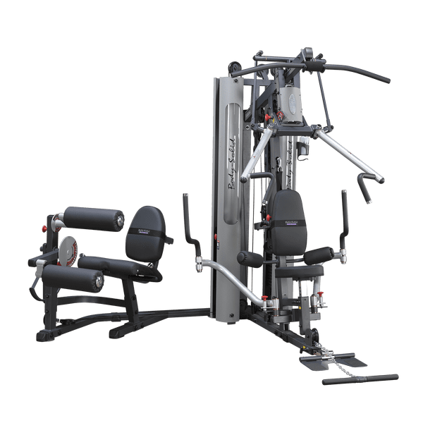 Body-Solid Bi-Angular Gym (G10B) with Optional 50LB SELECTORIZED Weight ...