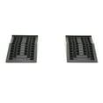 Black Widow Garage Plastic Low Profile Car Ramps, 10,000 lb. Capacity ...